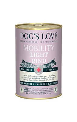 DOG'S LOVE Gentle Dog Food Mobility Light Beef | Buy Now